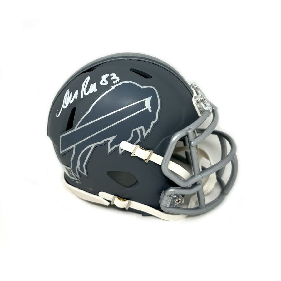 Andre Reed Signed Buffalo Bills Slate Speed Mini Helmet — TSE Buffalo