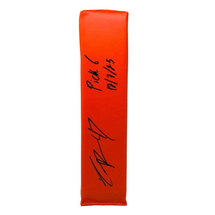 Christian Benford Signed Replica End Zone Pylon with Pick 6 vs Bengals ...