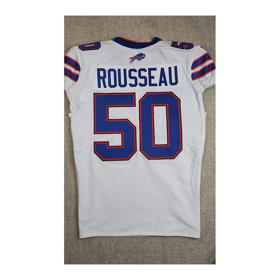 Greg Rousseau Authentic Team Issued Away Jersey — TSE Buffalo