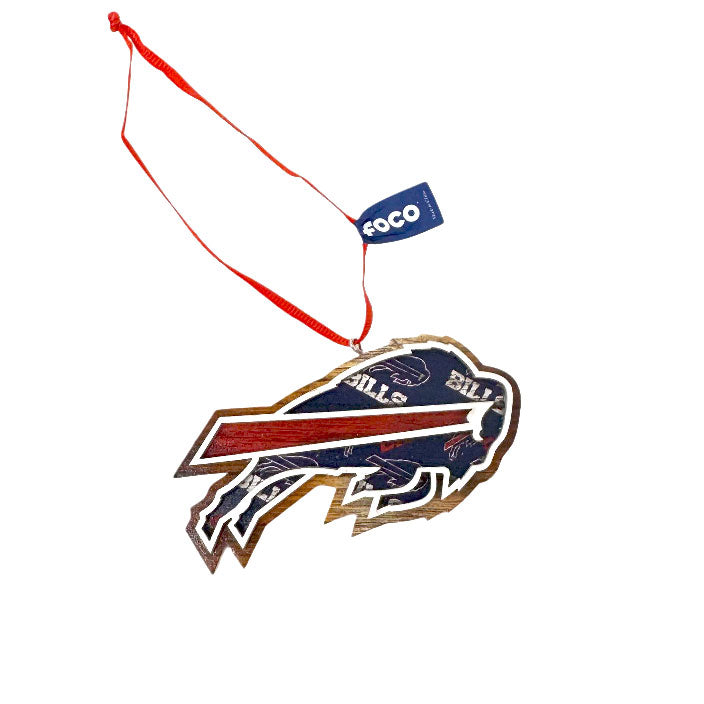 Buffalo Bills Raised Logo Mural Ornament — TSE Buffalo