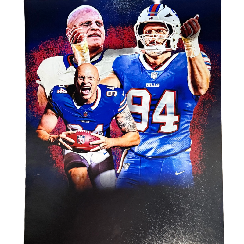 Landon Jackson Unsigned Color Burst 8x10 Photo — TSE Buffalo