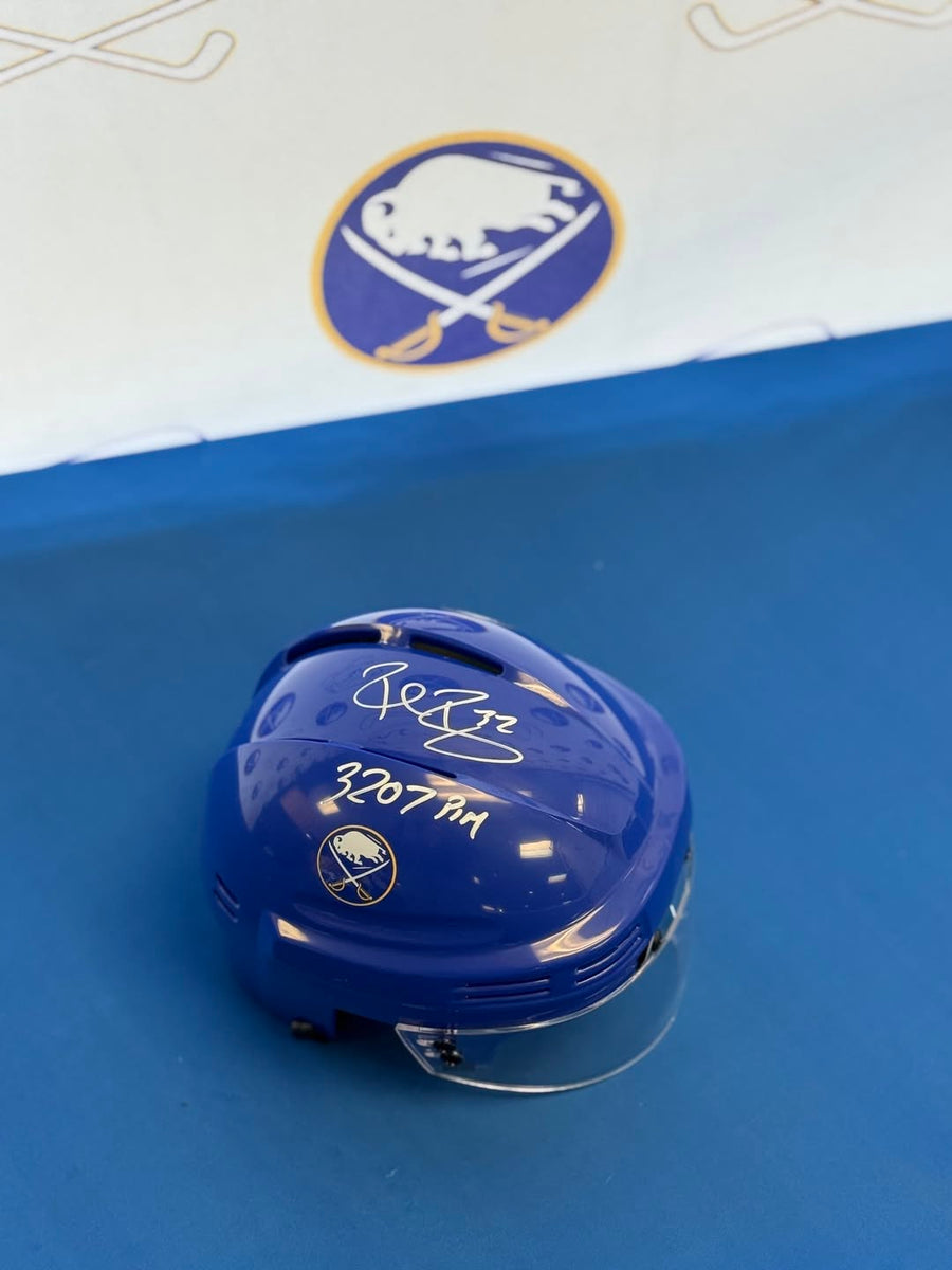 Facebook Auction: Rob Ray Signed Buffalo Sabres Blue Mini Helmet with ...