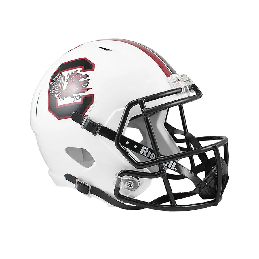 PRE-SALE: TJ Sanders Signed South Carolina Full Size White Speed Repli ...