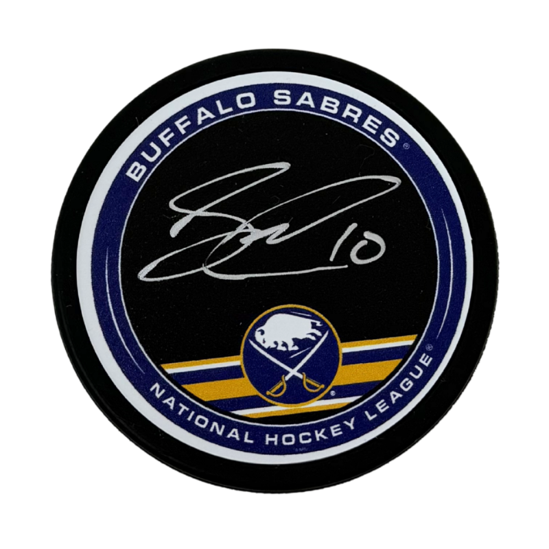 Sam Carrick Signed Buffalo Sabres Outer Ring Autograph Hockey Puck ...