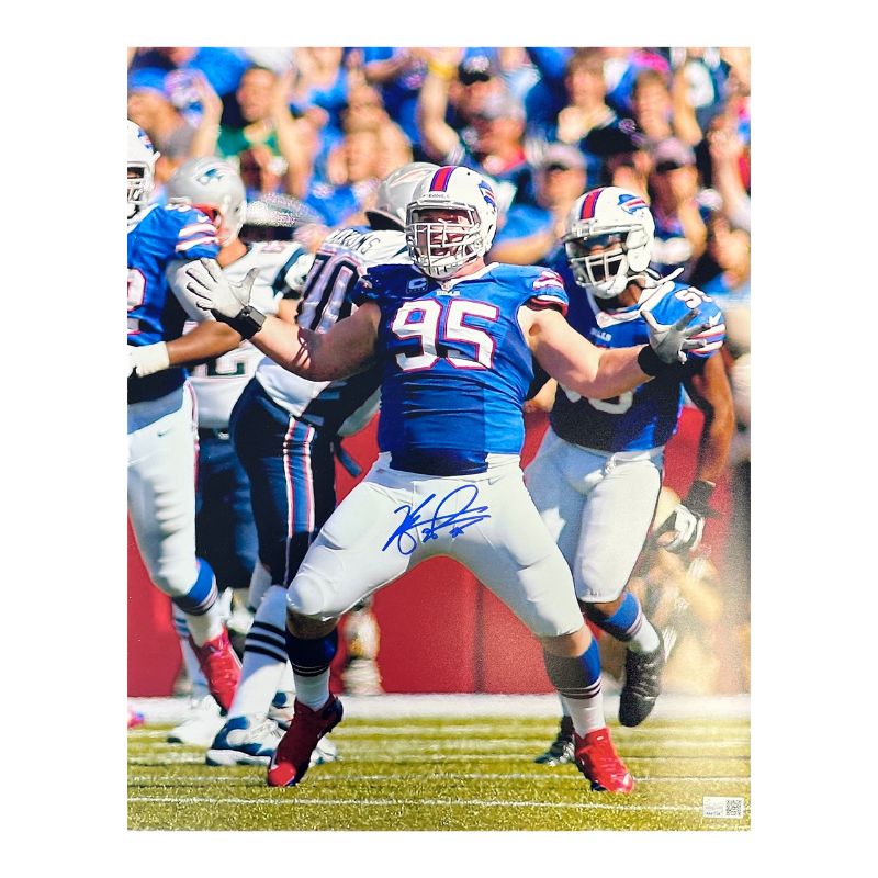 Kyle Williams Signed Arms out Sack Celebration 16x20 Photo — TSE Buffalo