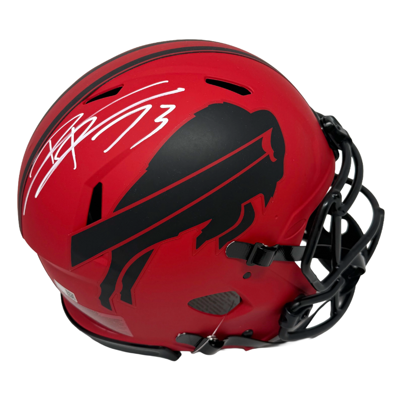 Dion Dawkins Signed Buffalo Bills Full Size RAVE Speed Authentic Helme ...