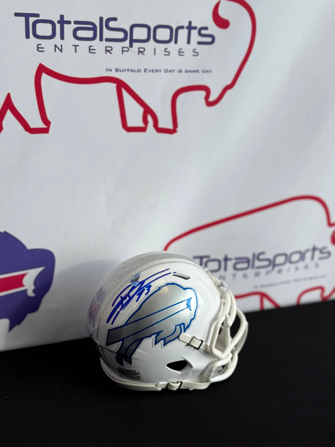 Facebook Auction: Dion Dawkins Signed Buffalo Bills Rivalries Speed Mi ...