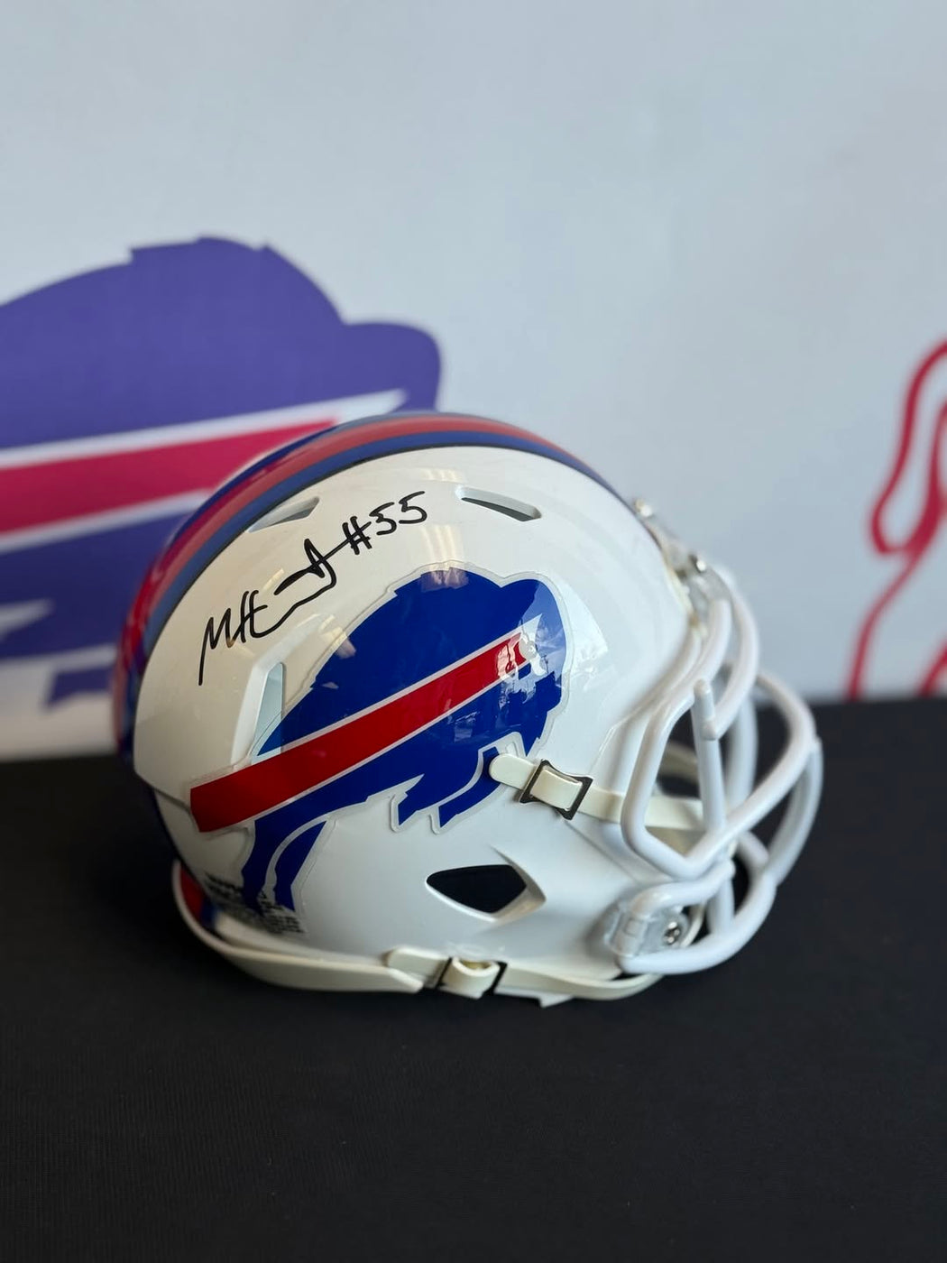 Facebook Auction: Michael Hoecht Signed Buffalo Bills 2021 Speed Mini ...