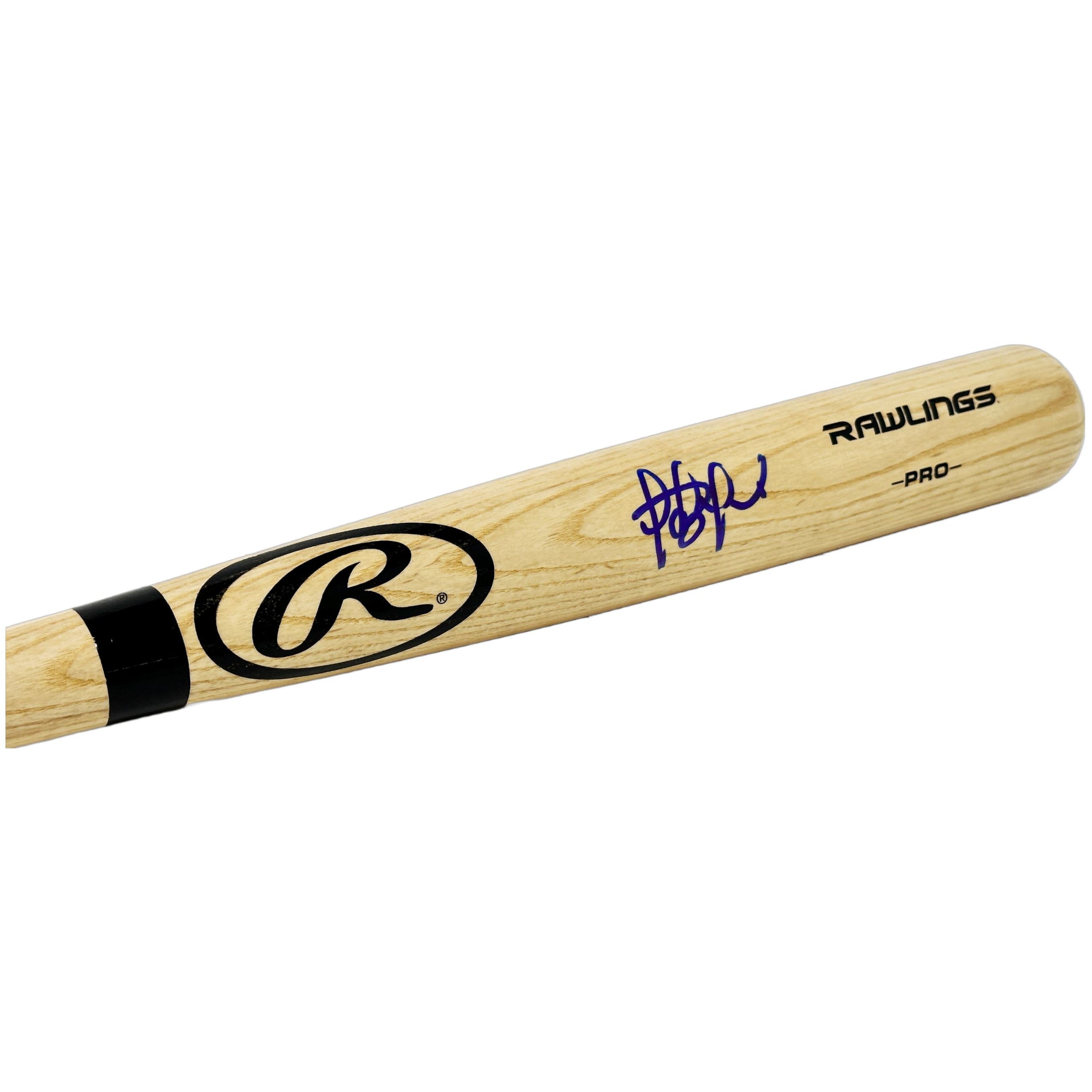 Fernando Tatis Jr. Tan Signed Blonde Baseball Bat — TSE Buffalo