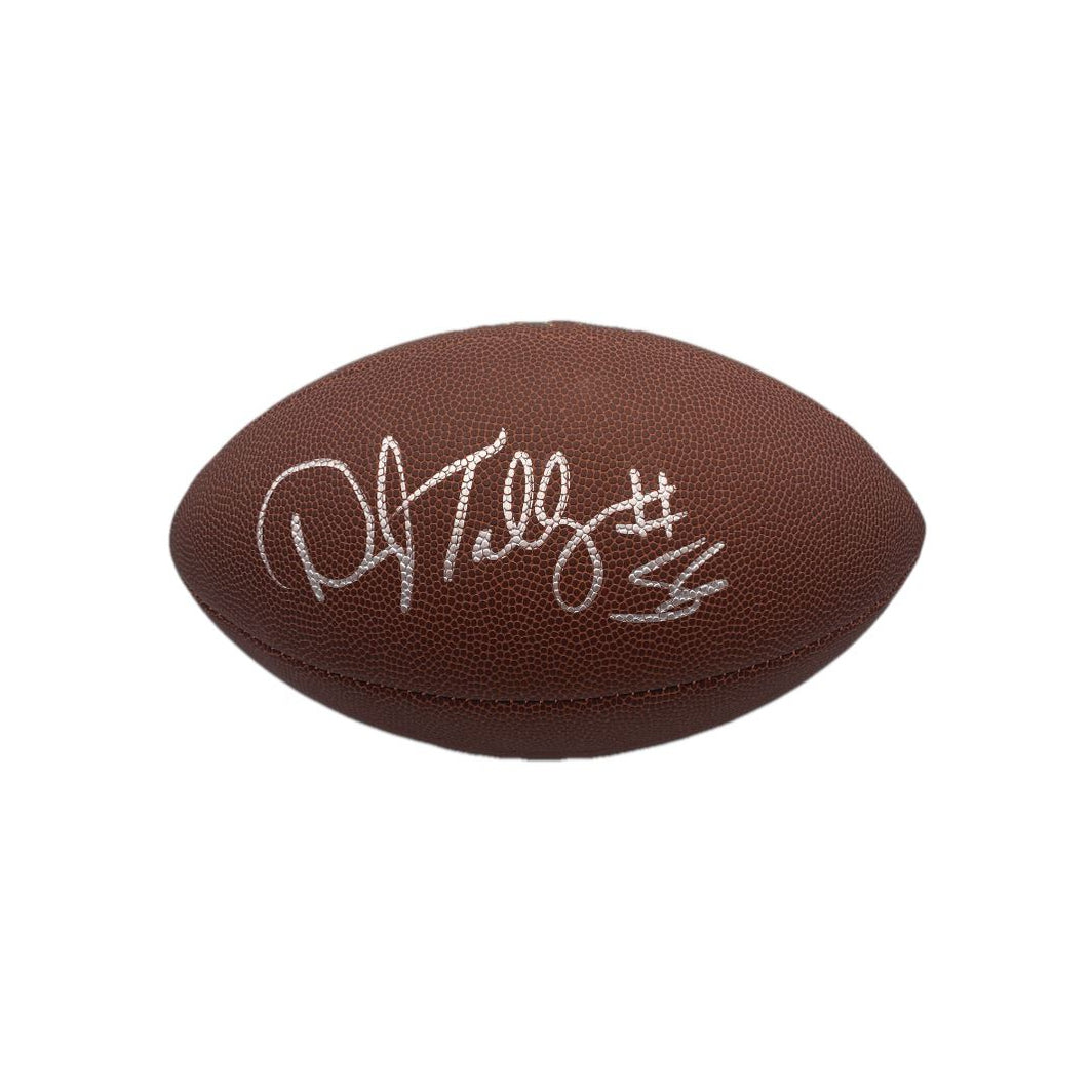 Darryl Talley Signed Wilson Replica Football — TSE Buffalo