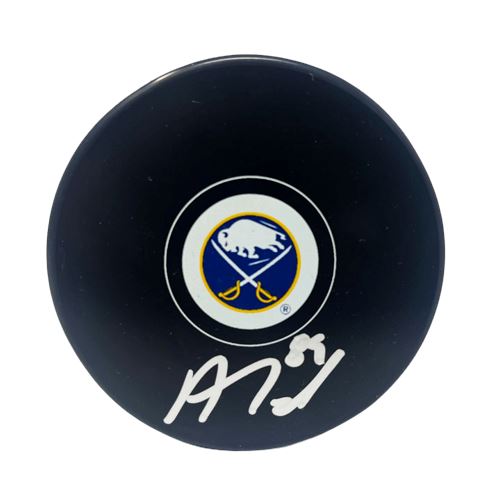 Alex Tuch Signed Buffalo Sabres Autograph Logo Puck — TSE Buffalo